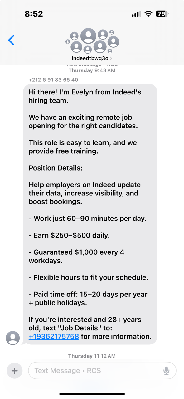 Avoid recruiting scams | Conduent